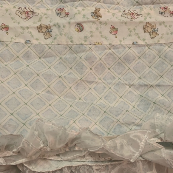 Bedding | Vintage Judis Bear Bunny Duck Lamb Nursery Set | Poshmark